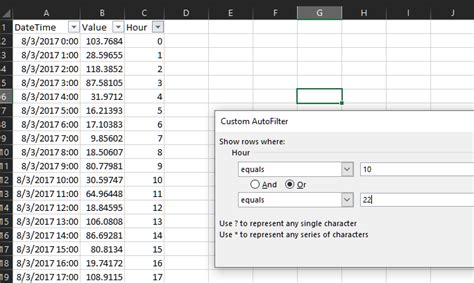 sorting getting excel to display data at specific times stack overflow
