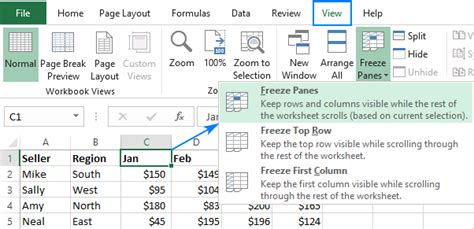 how to freeze multiple rows in excel 365
