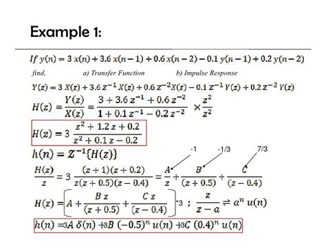 Dsp U Lec06 The Z Transform And Its Application