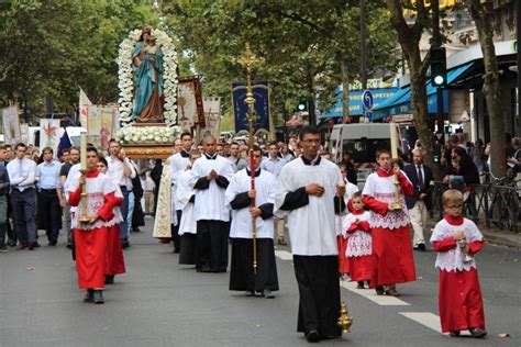 Procession 15 Août 2024 Saint Nicolas Du Chardonnet