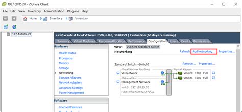 how to configure esxi storage networks in vsphere