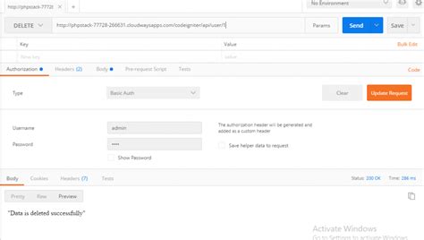 create and test rest api in codeigniter