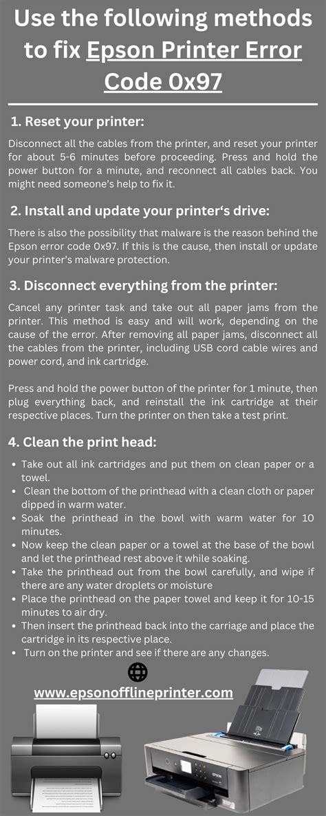 Ppt Epson Error Code 0x97 Better Guide To Solve Error Powerpoint