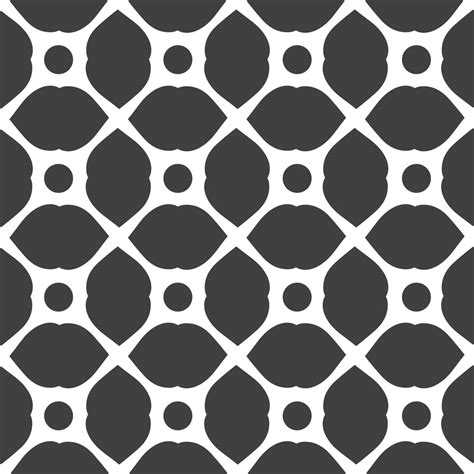 Monochrome Geometric Seamless Universal Patterns Tiling 346580 Vector