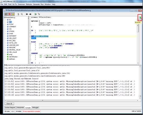 【已解决】error syntax error antlr missingtokenexception inserted [ 1 0 0