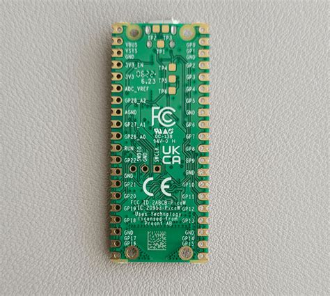 Raspberry Pi Pico Pinout Diagram