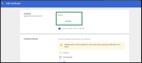 How To Install The Securly Certificate For Chromebooks Support