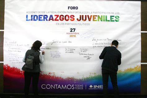 Promueve Ine Participación De Las Y Los Jóvenes En Actividades Político