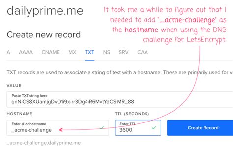 obtaining a wildcard ssl certificate from letsencrypt