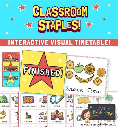 Ks1 Visual Timetables