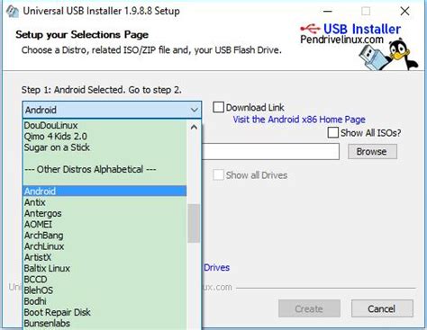 how to create android bootable usb