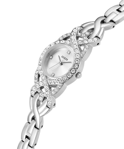 Guess Ladies Silver Tone Analog Watch Gw0682l1 Guess Watches Us