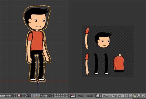 how to rig a 2d character in blender for cut out animation