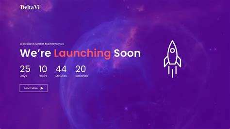 how to make a website coming soon page using html css and javascript with