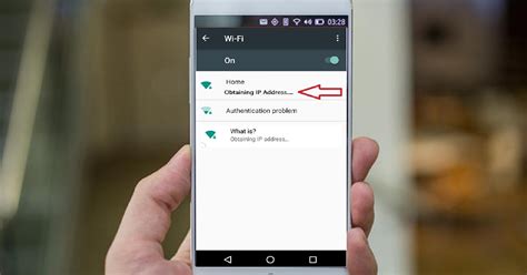learn new things how to fix obtaining ip address error in android