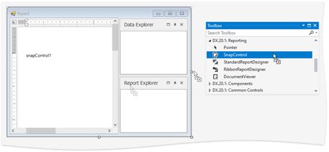 lesson 1 create a snap application winforms controls