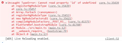 frontend angular 9 throwing errors when ngx bootstrap is