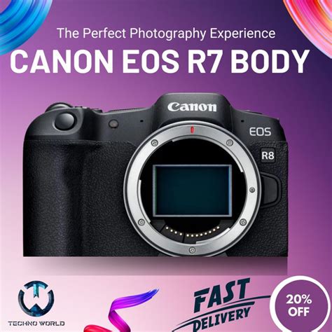 Беззеркальный фотоаппарат Canon Цифровая фотокамера Eos R7 Body