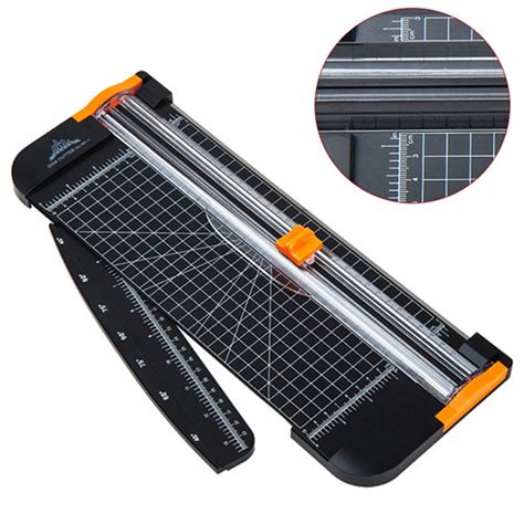 Heavy Duty Paper Cutter A4 Precision Rotary Paper Photo Card Cutter