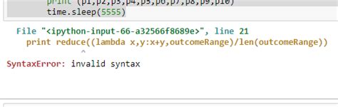 python print reduce syntaxerror invalid syntax stack overflow