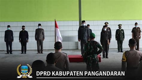 Ketua Dprd Kabupaten Pangandaran Asep Noordin H M M Hadiri Upacara