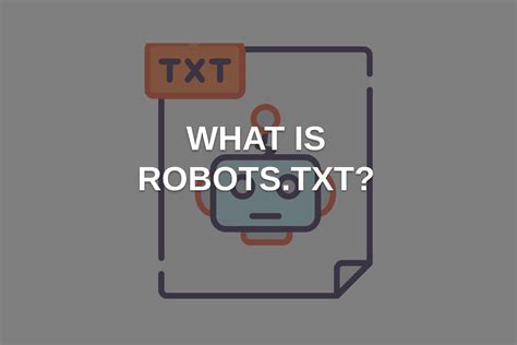 what is robot txt file a seo guide for robots txt