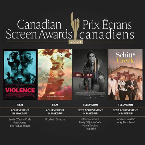 2021 Canadian Screen Award Nominees Announced Cmu