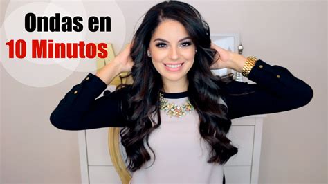 ¿cómo Ondular El Cabello En 10 Minutos Cabelo Cabelos Lisos Fotos