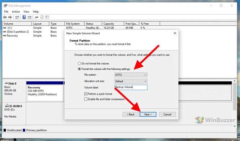 windows 10 how to create delete or resize partitions winbuzzer