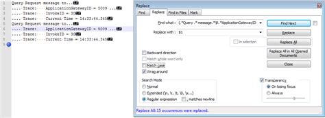 bookmark multiple line regex result in notepad stack overflow