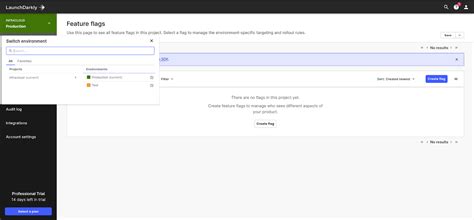 how to implement feature flags using launchdarkly