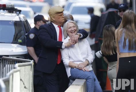 Photo Former President Donald Trump In New York For Deposition