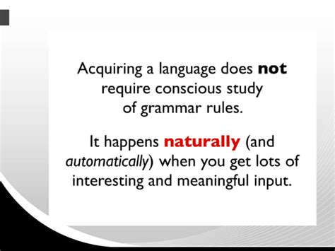 Teaching Grammar In The Post Method Era Ppt