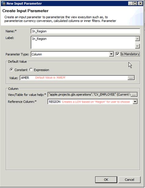 using multiple values in input parameter for filtering in