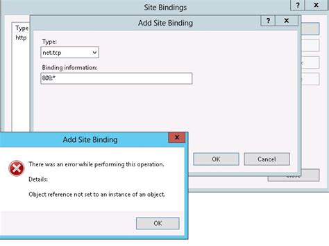 unable to setup net tcp bindings for wcf application running on iis