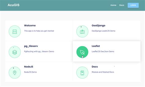 welcome app — acugis postgis builder 0 4 3 documentation