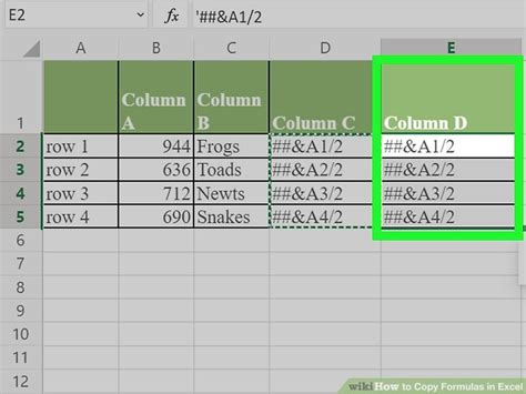 4 Ways To Copy Formulas In Excel Wikihow