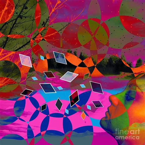 Lucidity Mixed Media By Diamante Lavendar Fine Art America