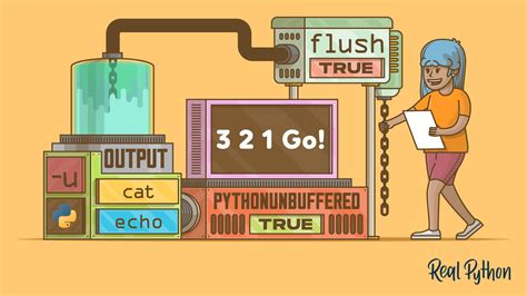 how to flush the output of the python print function real python