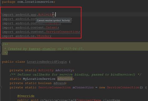 importing anything in a module leads to cannot resolve symbol error