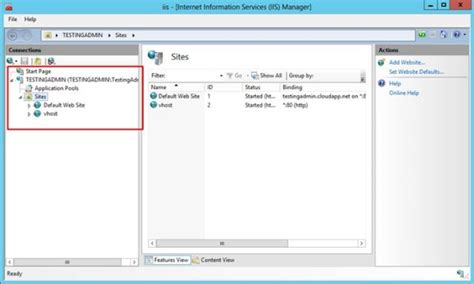 virtual hosting or virtual directory using iis