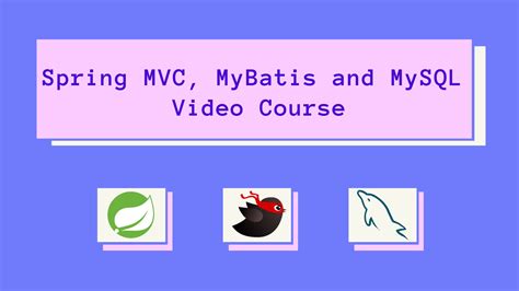 spring mvc and mybatis ibatis database application b2 tech