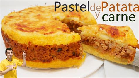 Pastel De Patata Y Carne 🥔🥧🍖 Torta De Papa Receta FÁcil Y Deliciosa 🥔🥧