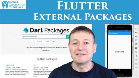 flutter installing external packages youtube