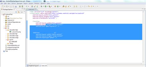 android adt eclipse xml layout text editor often broken until file