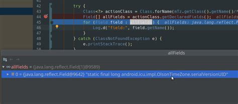 java reflection class getdeclaredfields is not retrieving anything