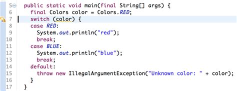 java eclipse misses a warning enum in switch stack 17800 hot sex picture