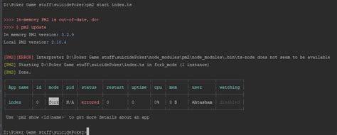 node js nodejs server doesn t start with pm2 stack