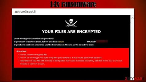 Remove 14x Ransomware Virus Removal Instructions Easy Removal Guide