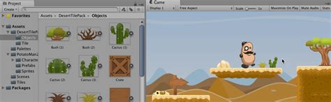 creating a platform game with tiles and tilemaps unity